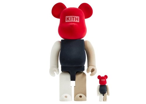 Kith Kithmas 2021 Bearbrick 100% & 400% Set Pyre 'Multicolor' | Solesense