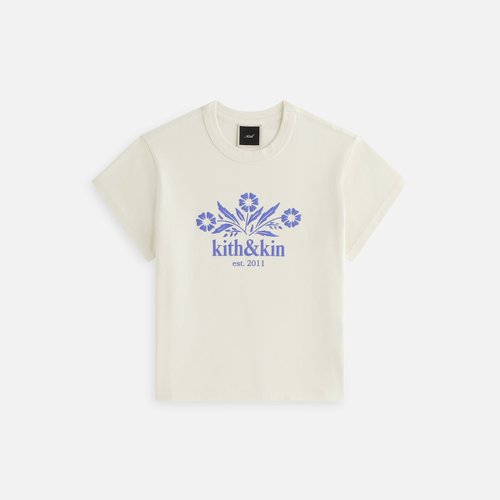 Kith Mulberry Kith & Kin Bellflower Vintage Tee 'Muslin' - W030743-106 ...