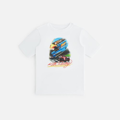 Kith Needlepoint Tee 'White' - K030530-101 | Solesense
