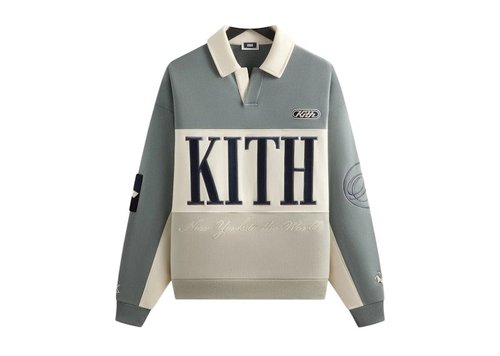 Kith Nelson Panelled Rugby Shirt 'Infinite' | Solesense