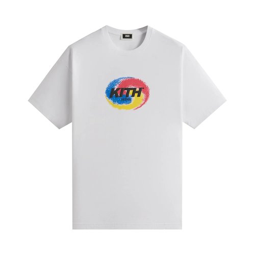 Kith Seoul Spiral Vintage Tee 'White' - KHM032130 101 | Solesense
