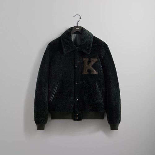 Kith Shearling Coaches Jacket 'Stadium' - M010338-302 | Solesense