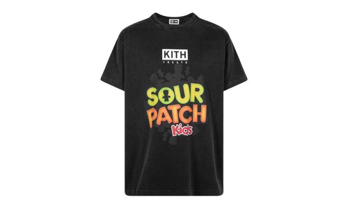 Kith Treats for SOUR PATCH KIDS Vintage Tee 'Black' - KHT030171 001 ...