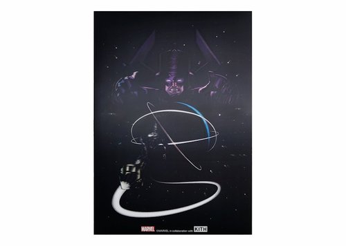 Kith x Marvel Galactus & Silver Surfer Lenticular Poster 'Multicolor ...