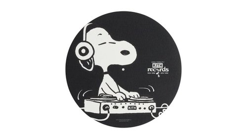 Kith x Peanuts DJ Snoopy Slip Mat 'Black' - KHL150643 | Solesense