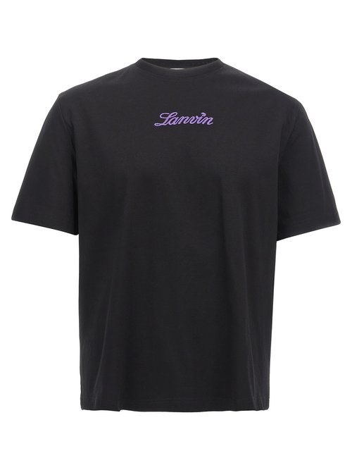 Lanvin Logo Embroidery T-shirt - RM-TS0115-J13410 | Solesense