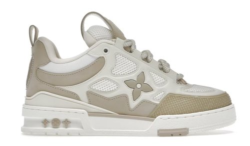 Louis Vuitton Lv Skate Sneaker Beige White - 43510695526648 | Solesense