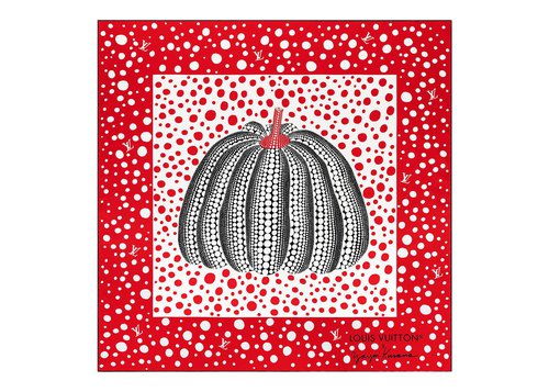 Louis Vuitton x Yayoi Kusama Infinity Dots Square 90 'Red/White ...
