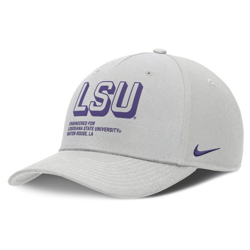 LSU On-Field Primetime Rise Nike College Adjustable Hat 'Grey ...