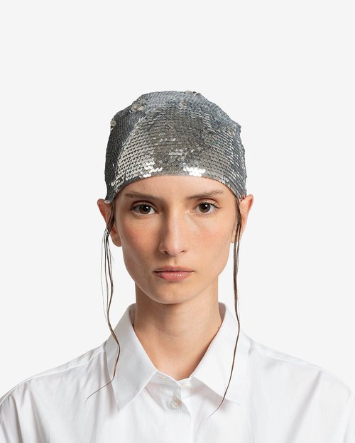 Maison Margiela Hat 'White/Silver' - S29TC0040S54029968S-S | Solesense