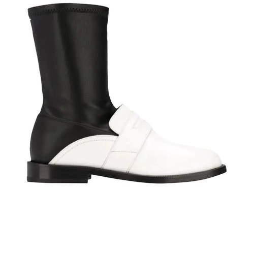 Maison Margiela Tabi Penny Bar Boot | Size 37 'White Black ...