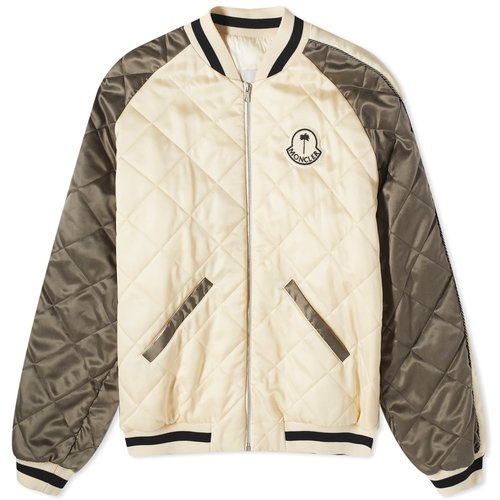 Moncler Genius x Palm Angels Gosper Bomber 'White/Green ...