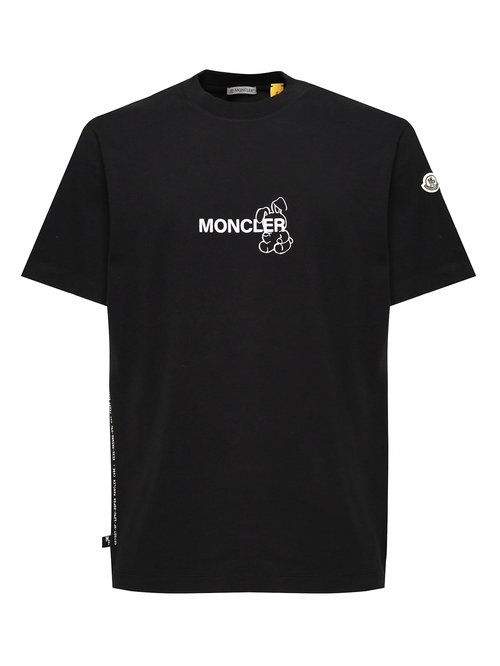 Moncler Genius Moncler x FRGMT Hiroshi Fujiwara Cartoon Logo T-shirt ...
