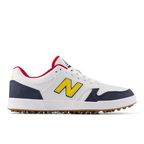 New Balance 480 Golf SL 'White/Yellow' - MG480WY | Solesense