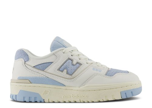 New Balance 550 Big 'Sea Salt Light Chrome Blue' - GSB550LB | Solesense