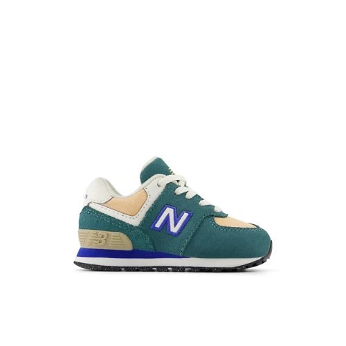 New Balance 574 'Green/Orange/Blue' - IC574GPB-2E | Solesense