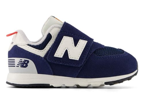 New Balance 574 New-B Hook & Loop 'Navy' - NW574VPN | Solesense