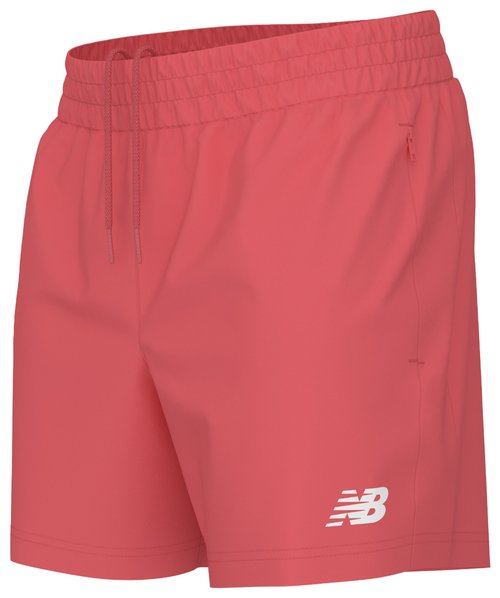New Balance Athletics Stretch Woven 5" Shorts 'Red/White' - MS41517-DTR ...