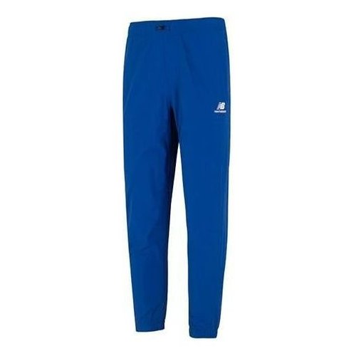 New Balance Athletics Wind Pants 'Blue White' - AMP13500 | Solesense