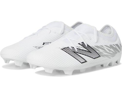 New Balance Furon V8 Team FG White PS/GS 'Nb White/Metallic Silver ...
