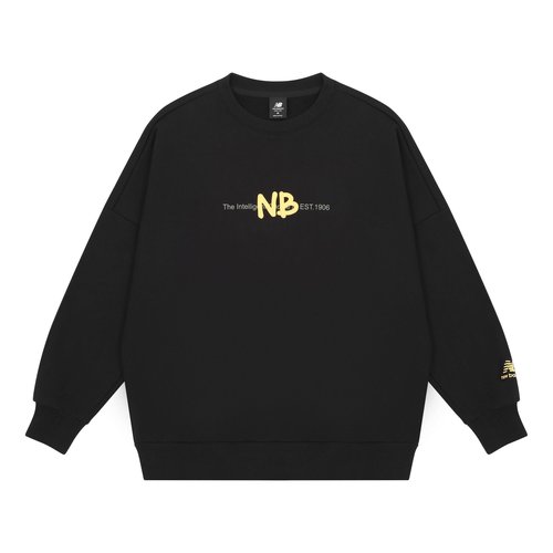 New Balance Logo Print Sweatshirt Asia Sizing 'White Green' - AMT13365 ...
