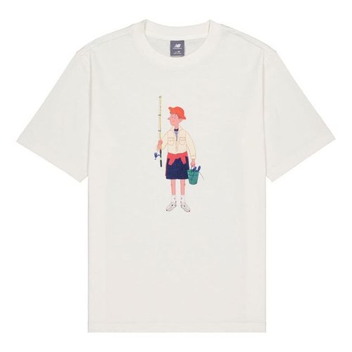 New Balance x Mr. Slowboy Graphic T-shirt 'Ivory' - NEE28073 | Solesense