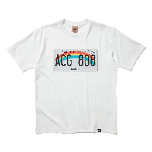 Nike ACG License Plate Short Sleeve T-Shirt 'Summit White' - DC5360-121 ...