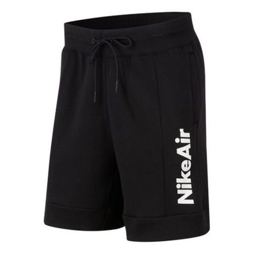 Nike Air Fleece Colorblock Shorts 'Black' - CJ4833-010 | Solesense