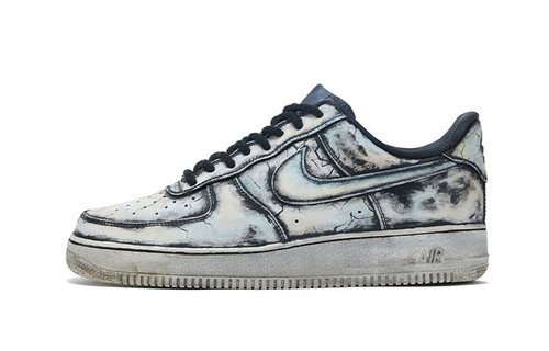 Nike Air Force 1 Low '07 'Doomsday Hand-Painted Splatter' - 602049 ...