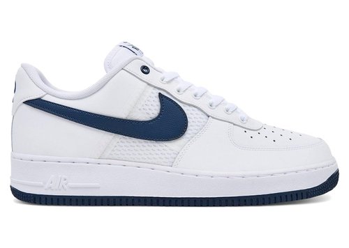 Nike Air Force 1 Low '07 LV8 SE Mesh Tape 'White/Phantom/Midnight Navy ...