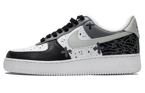 Nike Air Force 1 Low 'Cross Braids Black-White' - 601737 | Solesense