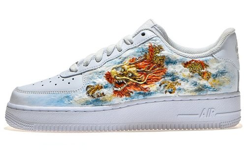 Nike Air Force 1 Low 'Haptic Art Gold Dragon Blessing' - 600842 | Solesense