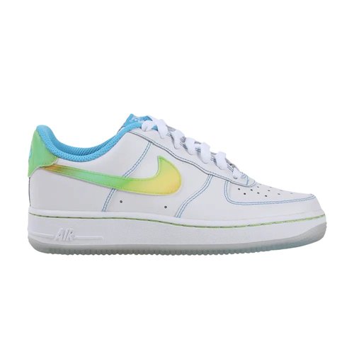 Nike Air Force 1 Low LE 'White Pro Cyan Citron' - 334212-111 | Solesense