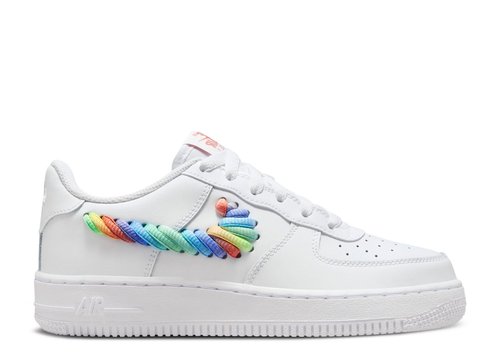 Nike Air Force 1 Low 'Rainbow Lace Swoosh' - FQ4948-100 | Solesense
