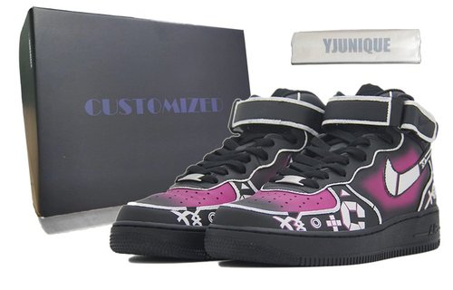 Nike Air Force 1 Mid 'Sci-Fi Dimensional Illusion Magenta' - 623981 ...