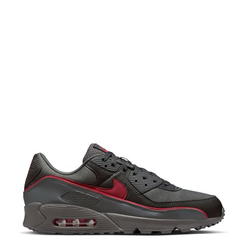 Nike Air Max 90 Premium 'Iron Grey/University Red/Black' - HV4517-001 ...