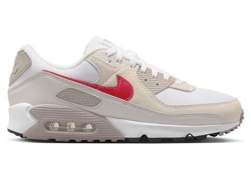 Nike Air Max 90 | Cream | Size 7 'Summit White University Red' - DM0029 ...