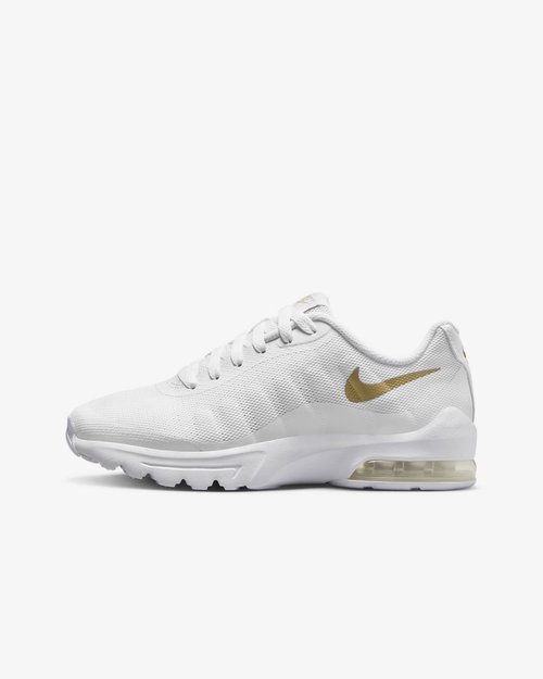 Nike Air Max Invigor 'White/Metallic Gold' - 749572-100 | Solesense