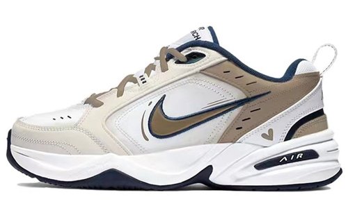 Nike Air Monarch IV 'Custom Brown White Heart' - 601902 | Solesense