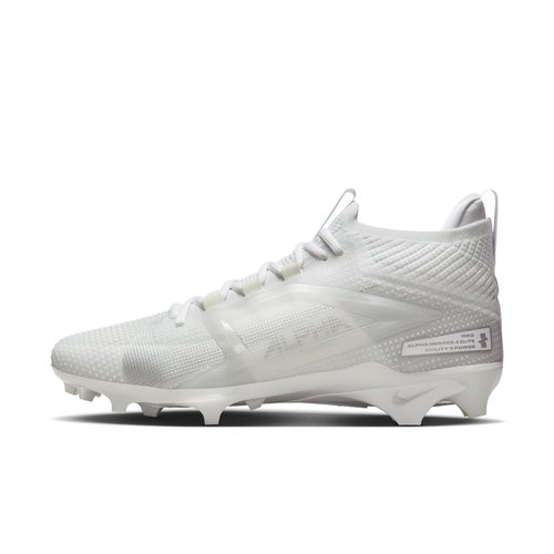 Nike Alpha Menace 4 Elite 'White/Metallic Silver' - FD7036-101 | Solesense