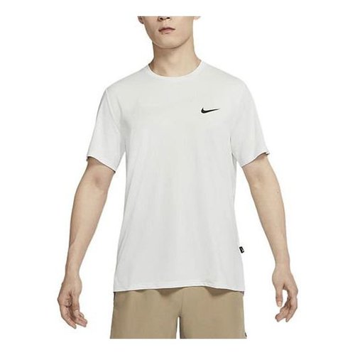 Nike Alphabet Pattern Printing Round Neck Short Sleeve Mountain White T-Shirt - DX6305-121 ...