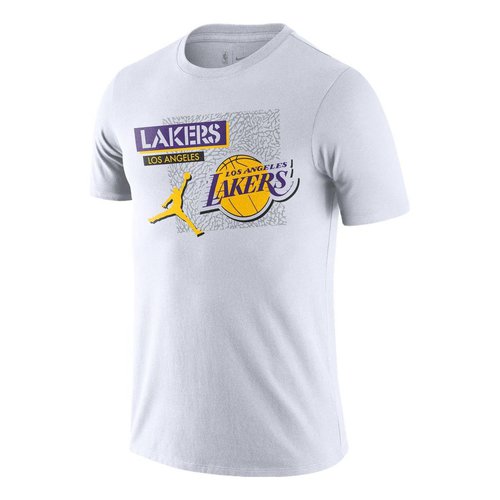 Nike AS LAL M NK DF ES JDN STMT 2 T White - DA6629-100 | Solesense