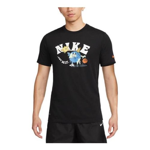 Nike As M Df Graphic Ss Tee 'Black' - DX6139-010 | Solesense