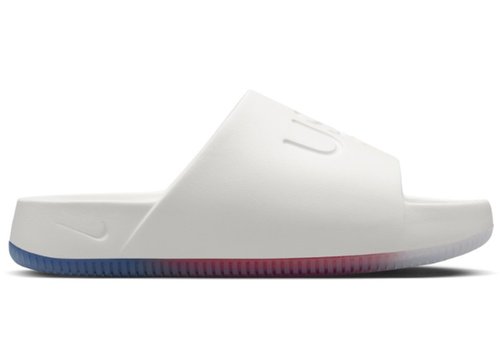 Nike USA Calm Slides 'USA Olympic' - FV5601-100 | Solesense