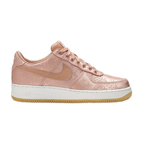 CLOT x Nike Air Force 1 Low Premium Special Box 'Rose Gold Silk ...