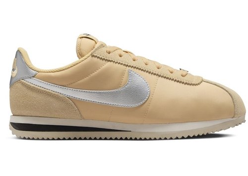 Nike Cortez Textile Metallic Silver 'Sesame' - DZ2795-201 | Solesense