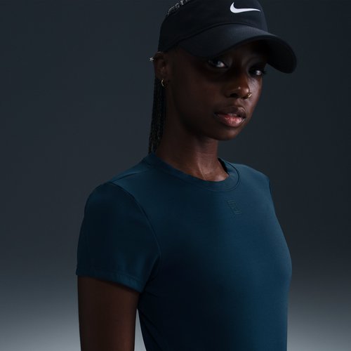 Nike Court Advantage Dri-FIT Short-Sleeve Tennis Top 'Armory Navy ...