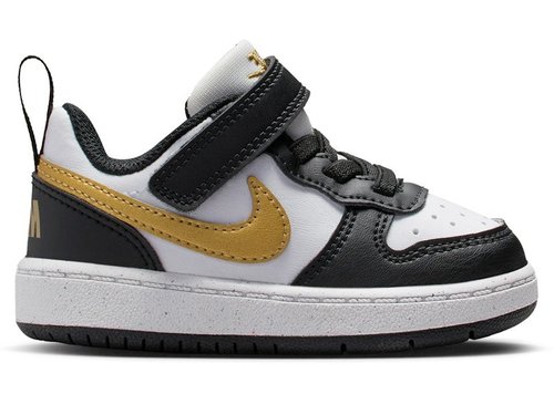 Nike Court Borough Low Recraft 'Black White Metallic Gold' - DV5458-008 ...