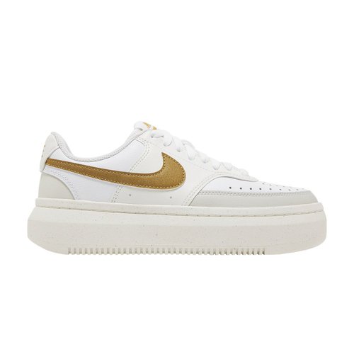 Nike Court Vision Alta 'Sail Metallic Gold' - DZ5394-100 | Solesense