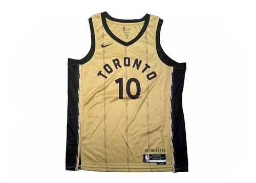 Nike Drake Toronto Raptors East End Swingman Basketball Jersey 'Gold ...